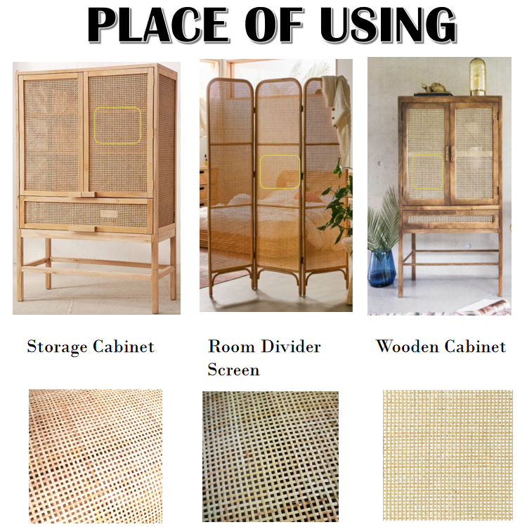 Cane Webbing Sheets - Chair Cane Webbing Supplier|YeeyaHome