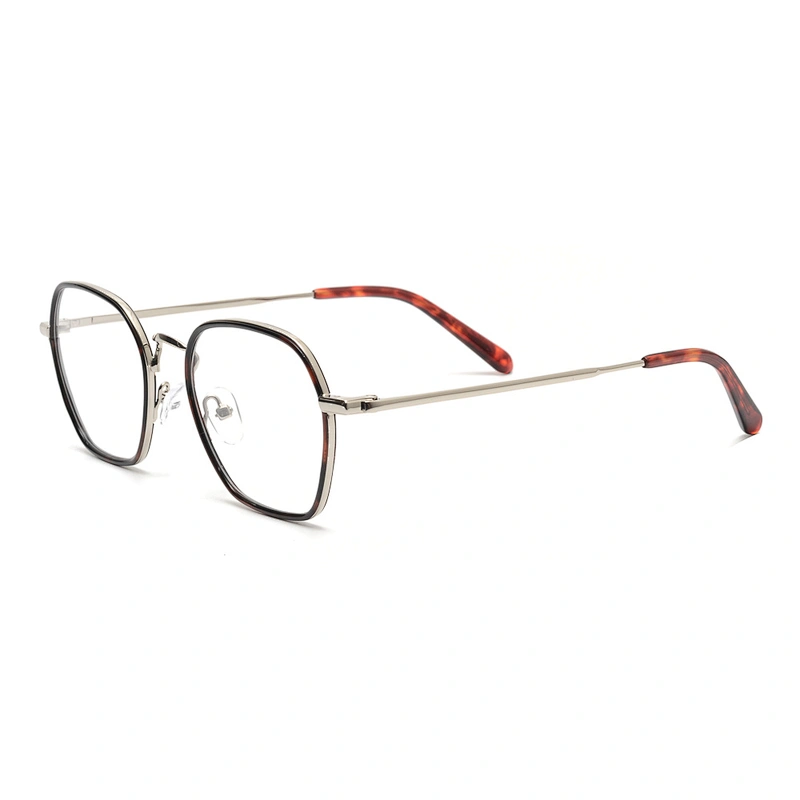 Designer Geometric Metal Spectacles - For Unisex | Searay Optical