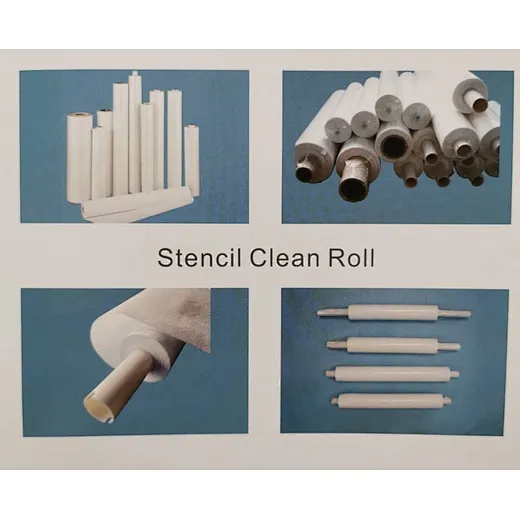 High Performance 45 gsm polypropylene SMT Stencil Clean paper Rolls for ...