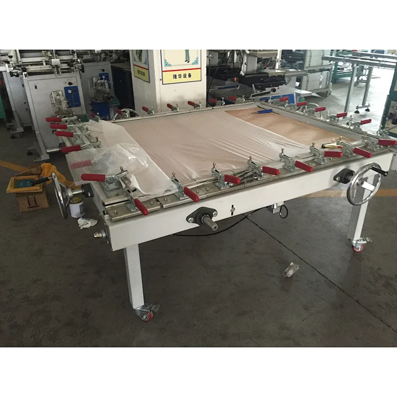 Pneumatic Stretch Mesh Silk Manual Screen Stretch Machine