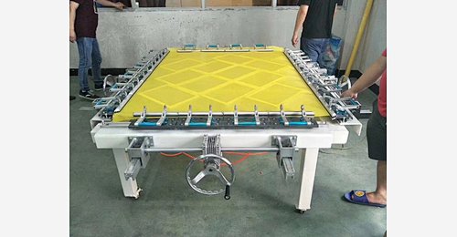 Pneumatic Stretch Mesh Silk Manual Screen Stretch Machine