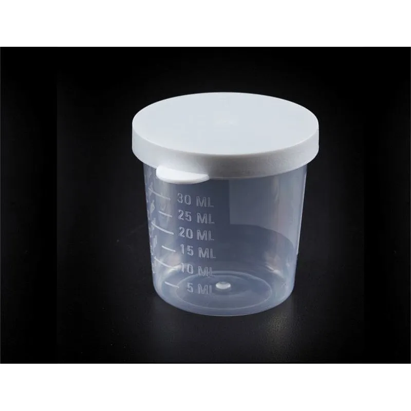 Disposable medical 40ml urine specimen container