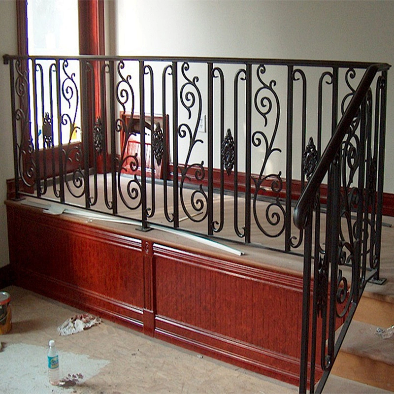 Decorate Wrought Iron Stair Railing Design