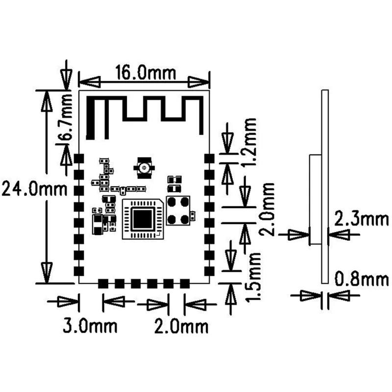 Wifi Module For Inverter Module Wifi App Esp8266 Serial Wifi Module