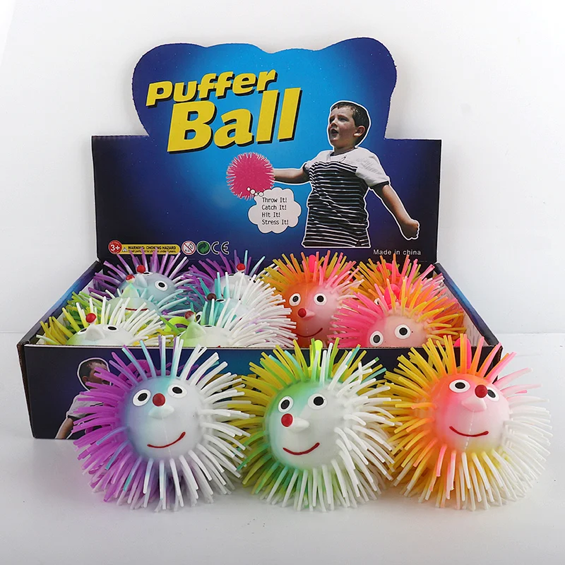 Clown flashing puffer ball|Yiwu Mingjian Toys