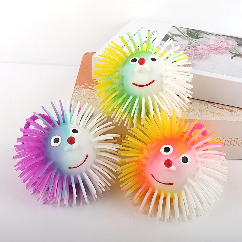 Clown flashing puffer ball|Yiwu Mingjian Toys