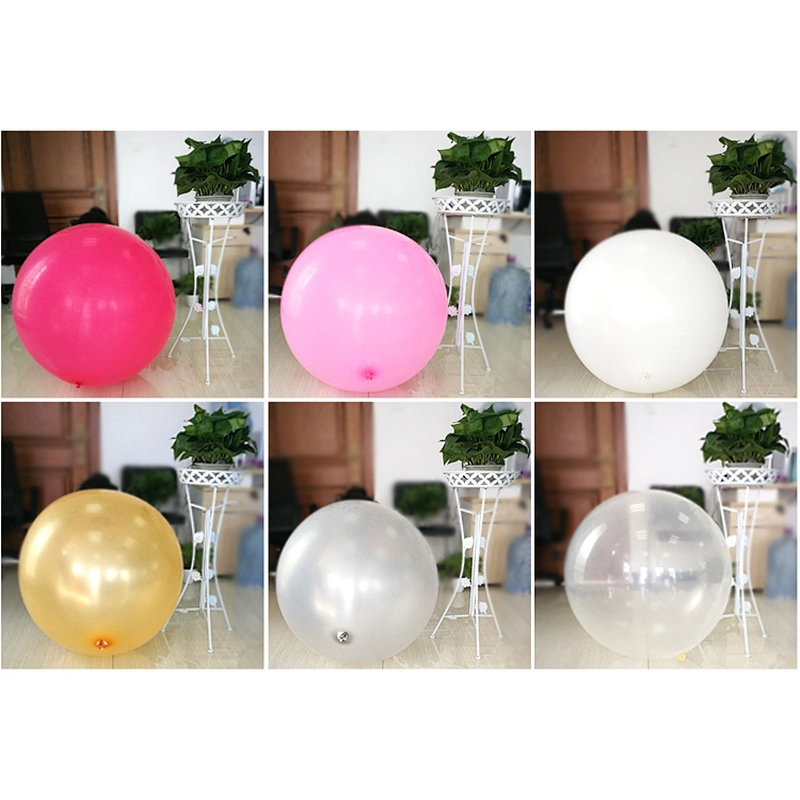 Jumbo Giant Helium 36 inch Round Metallic Latex Balloons Ballon 90 cm