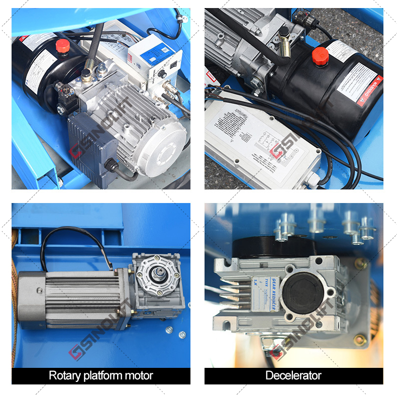 SPP Electric Rotating Lift Table Scissor Lift from China Manufacturer ...