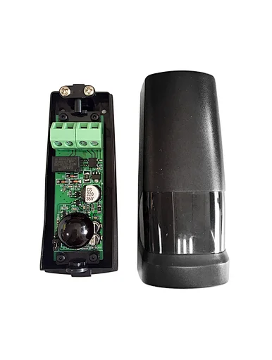 Garage door beam sensor