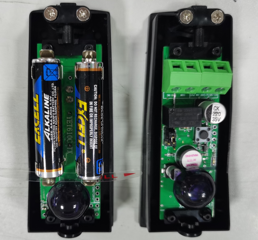 photocell for automatic gate