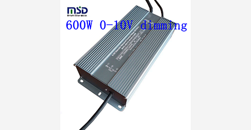 600w 54v 0-10v , Dimmable , IP67 led driver - BrightStar
