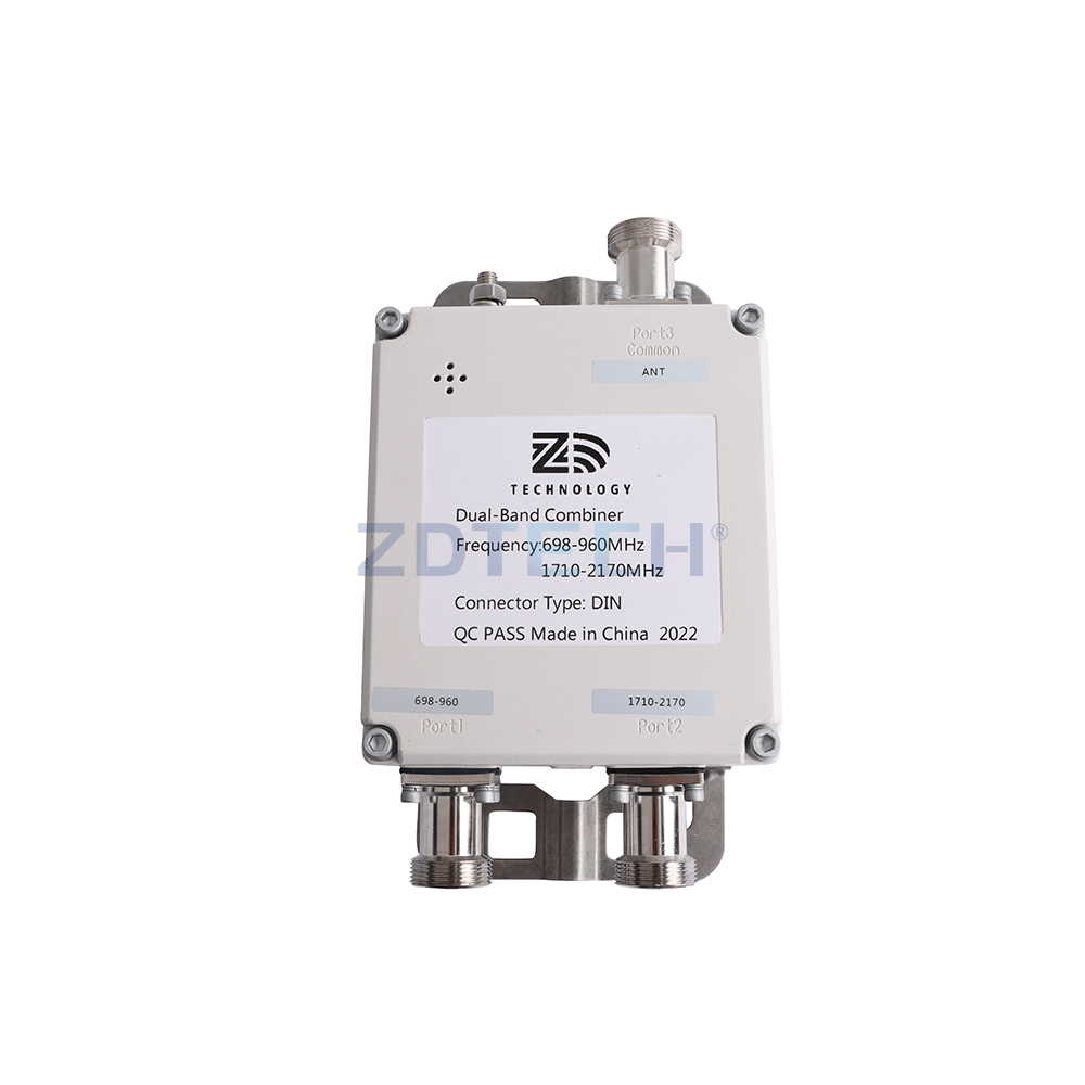 SHENZHEN ZD TECH CO., LTD 698-2700MHz 2 way combiner with Din connector ...