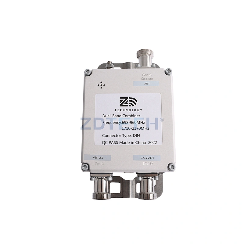 SHENZHEN ZD TECH CO., LTD 698-2700MHz 2 way combiner with Din connector ...