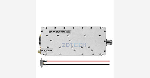 Модуль усилителя мощности 50 Вт, широкополосный, 30–600 МГц ...