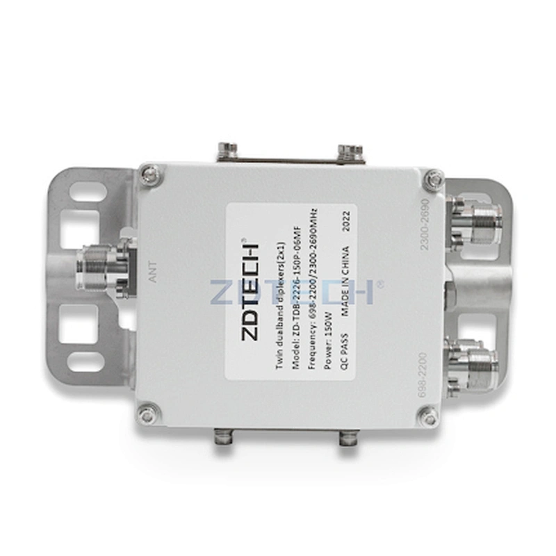 SHENZHEN ZD TECH CO., LTD Double unit dual band combiner diplexer 698 ...