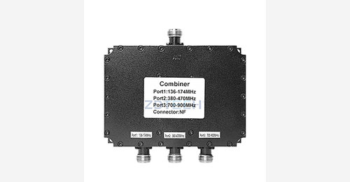 SHENZHEN ZD TECH CO., LTD Triplexer Combiner 80-1000MHz 4 Into 1 NF ...