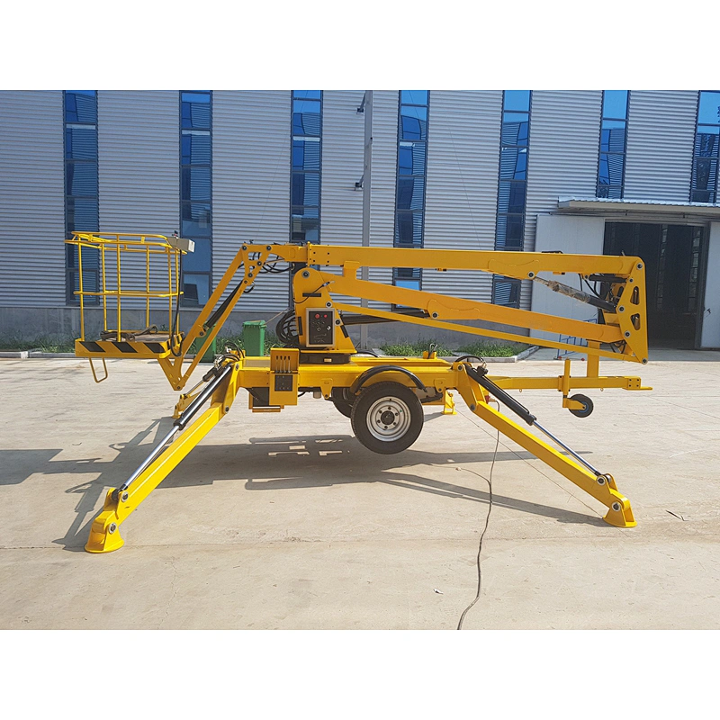 Trailer Mounted Boom Lift Specification from China Manufacturer ...