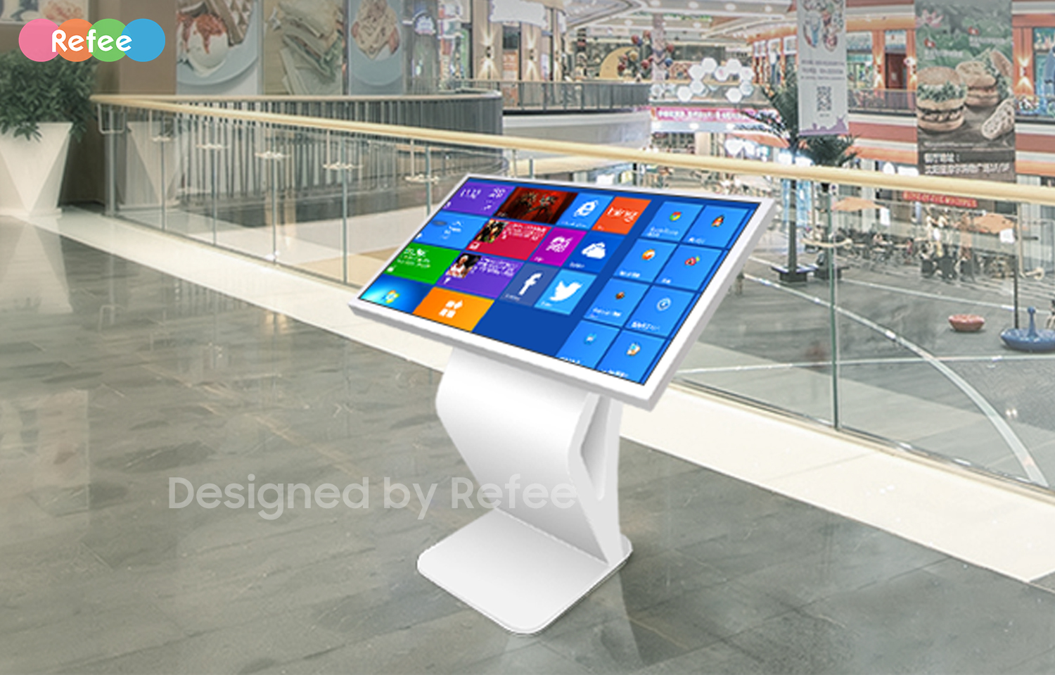 China touch kiosk supplier manufacturer - Refee