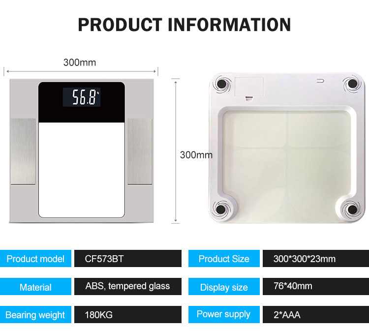 Fat Percentage weighing scales body fat | Cannyscale