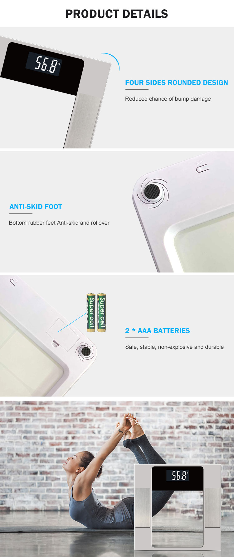 Fat Percentage weighing scales body fat | Cannyscale