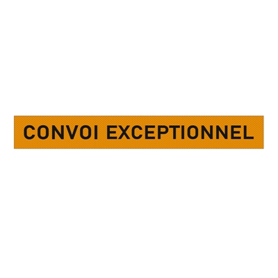 Convoi Exceptionnel Signs Marker Board