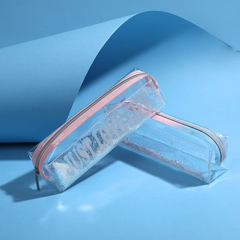 Clear Cube Pencil Case Syloon
