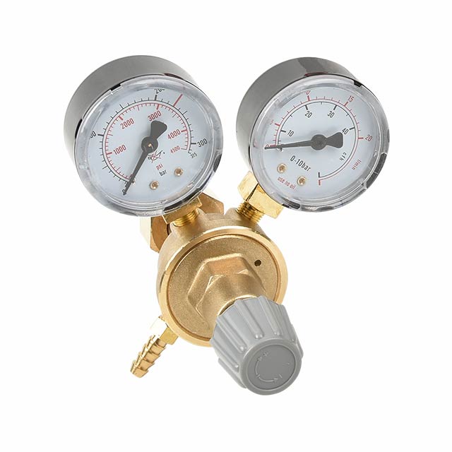 MINI CO2/Argon Regulator Suitable for Disposable Gas Bottle