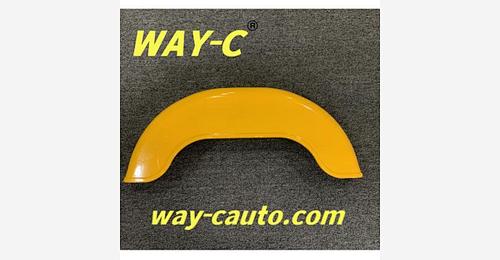 REAR MUDGUARD ASSY (YELLOW) RE 4S 52210040