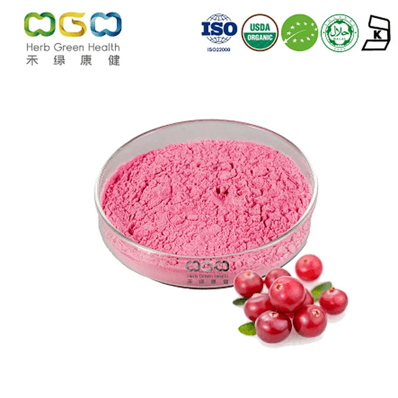Organic Cranberry Extract - Herb Green Health Biotech