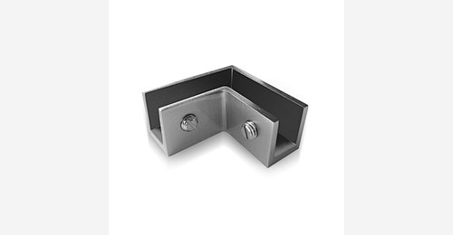 90 Degree Corner Glass Clamp Stainless Steel Clips for Glass Railing