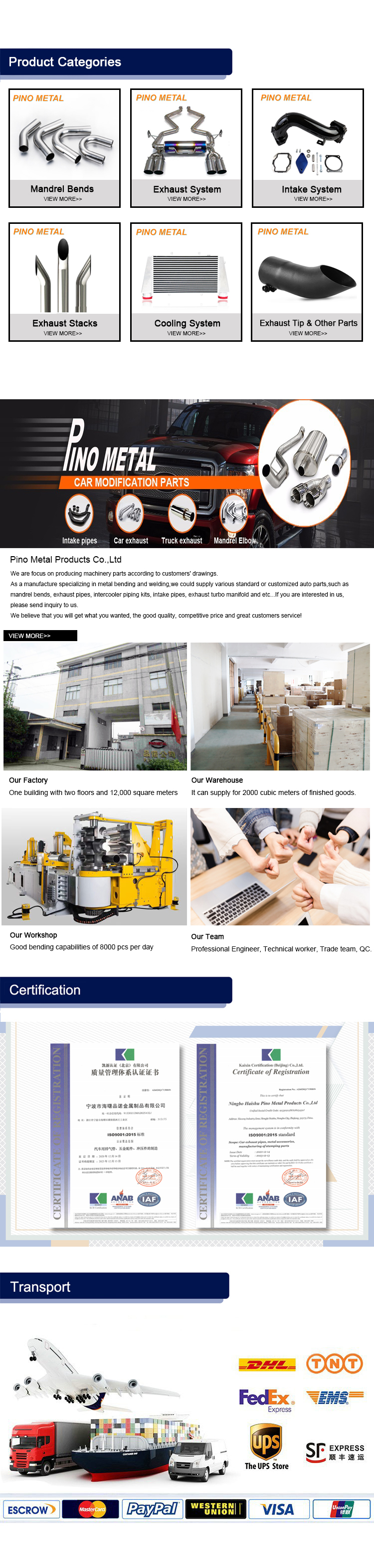 7 inch exhaust stack Miter Cut Exhaust Stack Kits