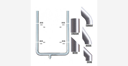 7 inch exhaust stack , 5 to 7 inch exhaust stack , dual stack kit ...