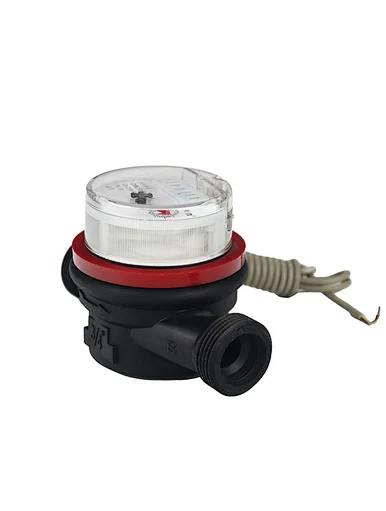 Singe Jet Dry Type Vane Wheel Remote With Impulse Output Plastic Water ...