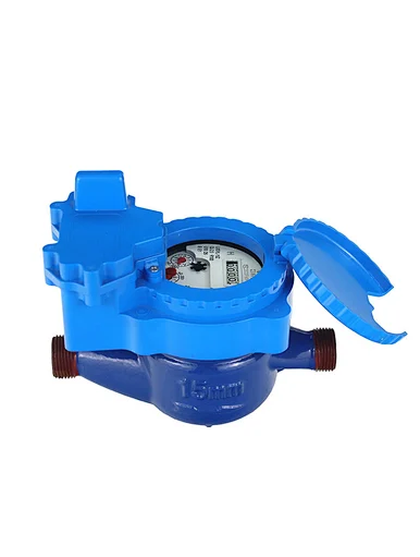 Multi Jet Wet Type Liquid Sealed Intelligent Model 2 Iron Water Meter ...