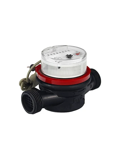Singe Jet Dry Type Vane Wheel Remote With Impulse Output Plastic Water ...