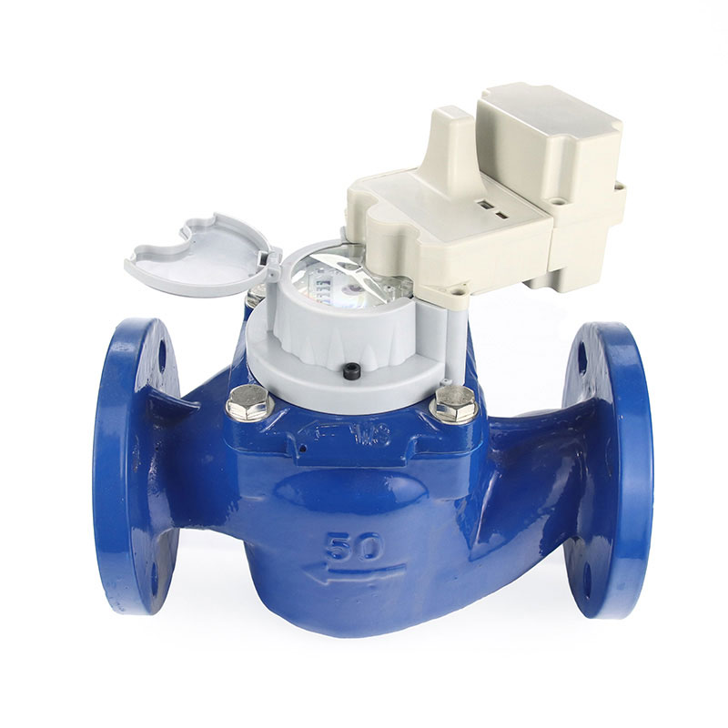 Vertical Spiral Wing Type Water Meter Price 50mm Water Flow Meter