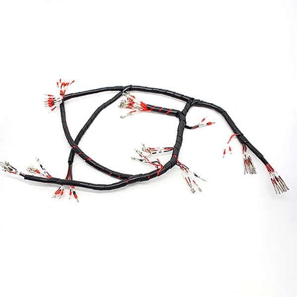 Heavy duty truck trailer wire harnesses Pu spring spiral plug wire ...