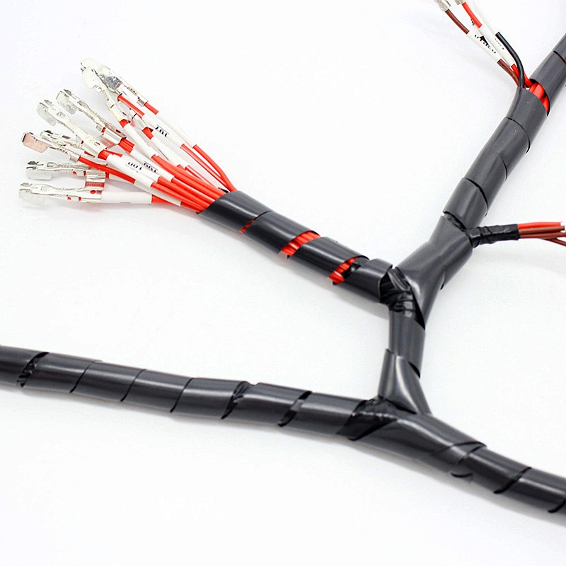 Heavy duty truck trailer wire harnesses Pu spring spiral plug wire ...