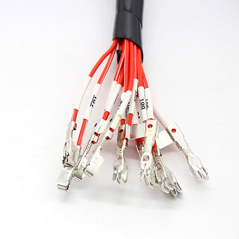 Heavy duty truck trailer wire harnesses Pu spring spiral plug wire ...