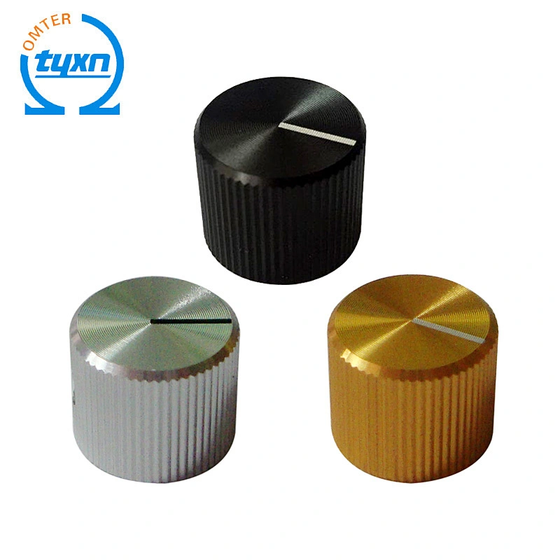 aluminum volume knobs