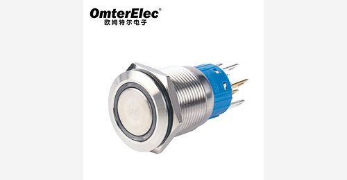 19C DP ring type with light 19MM Large circle illuminated piezo ...