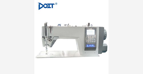 Direct drive computerized straight stitch sewing machine lockstitch ...