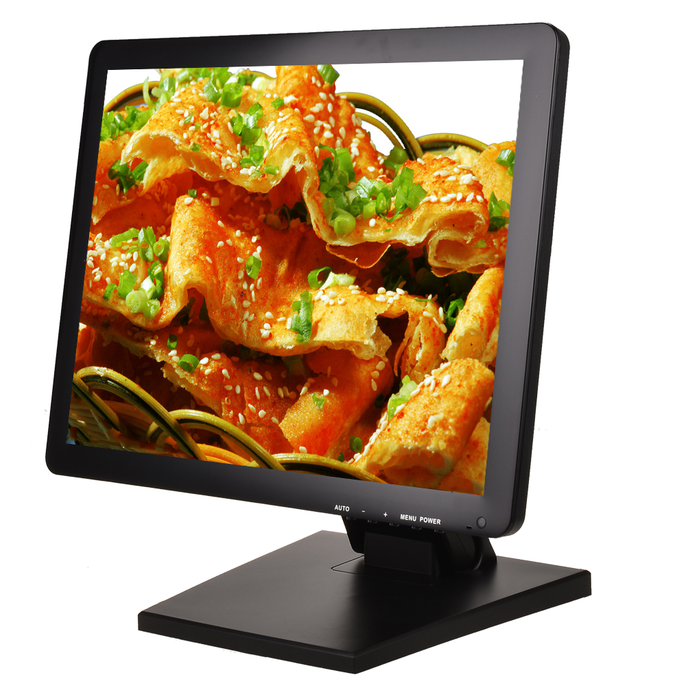 15 17 19 inch usb monitor 15inch resistive touch lcd monitor