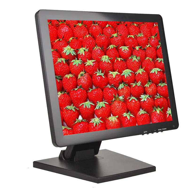 15 17 19 inch usb monitor 15inch resistive touch lcd monitor
