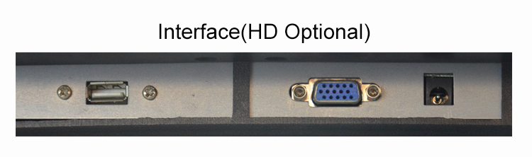 15 17 19 inch usb monitor 15inch resistive touch lcd monitor