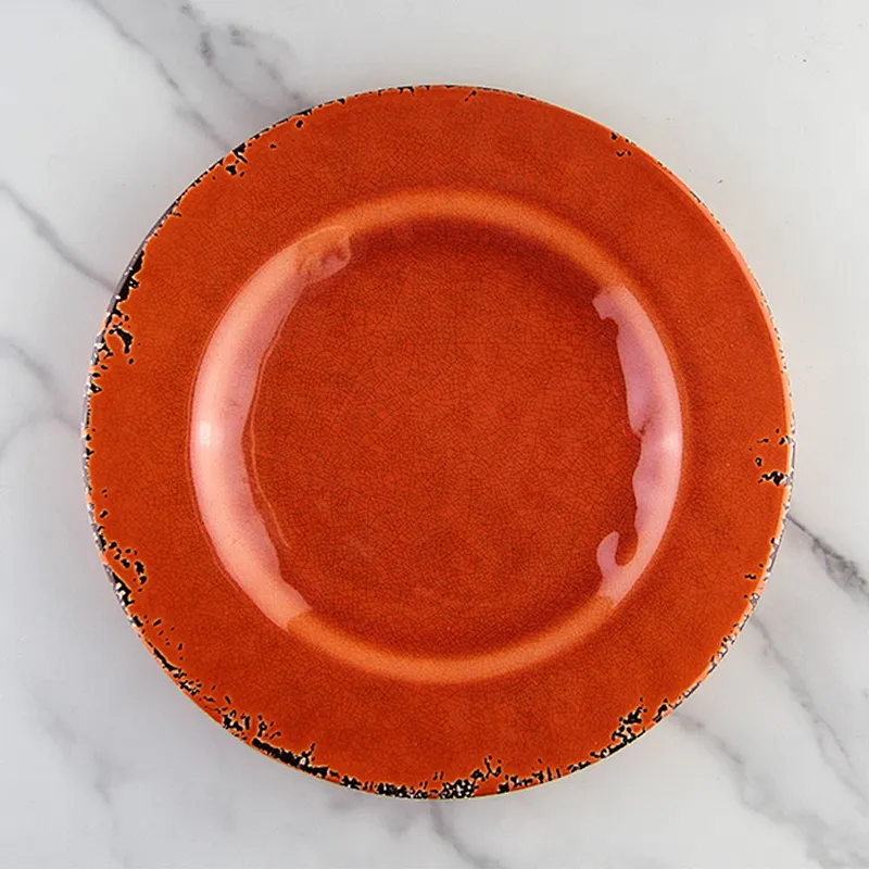 rustic melamine plates , - JINJIANG SEBEST HOUSEWARES