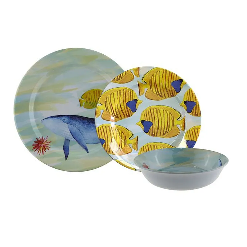coastal melamine dinnerware ,manufacturer,-SEBEST