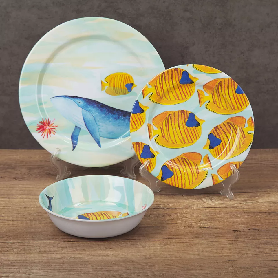 coastal melamine dinnerware ,manufacturer,-SEBEST
