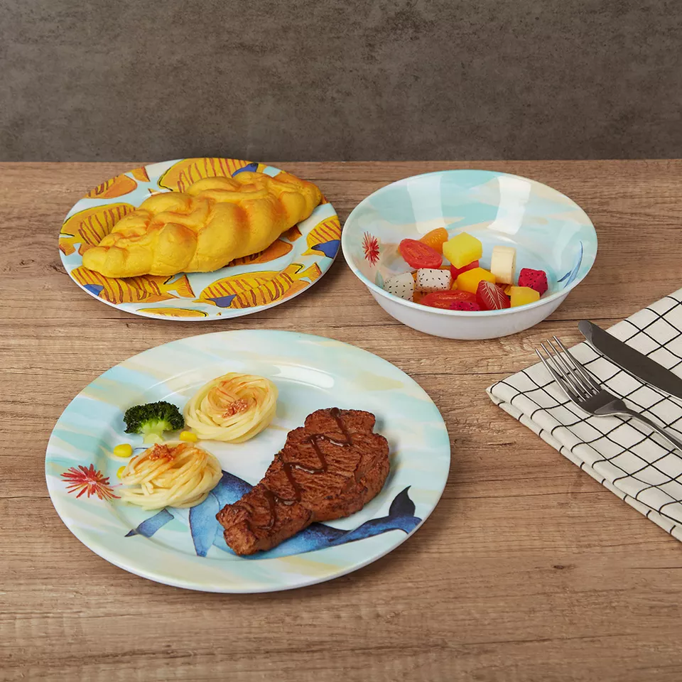 coastal melamine dinnerware ,manufacturer,-SEBEST
