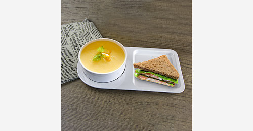 soup and sandwich plates , manufacturer - SEBEST
